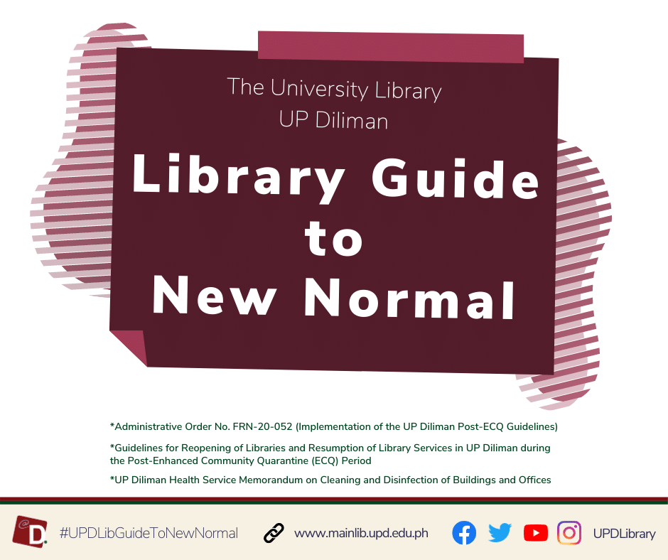 newnormal-1 – The University Library, University of the Philippines Diliman