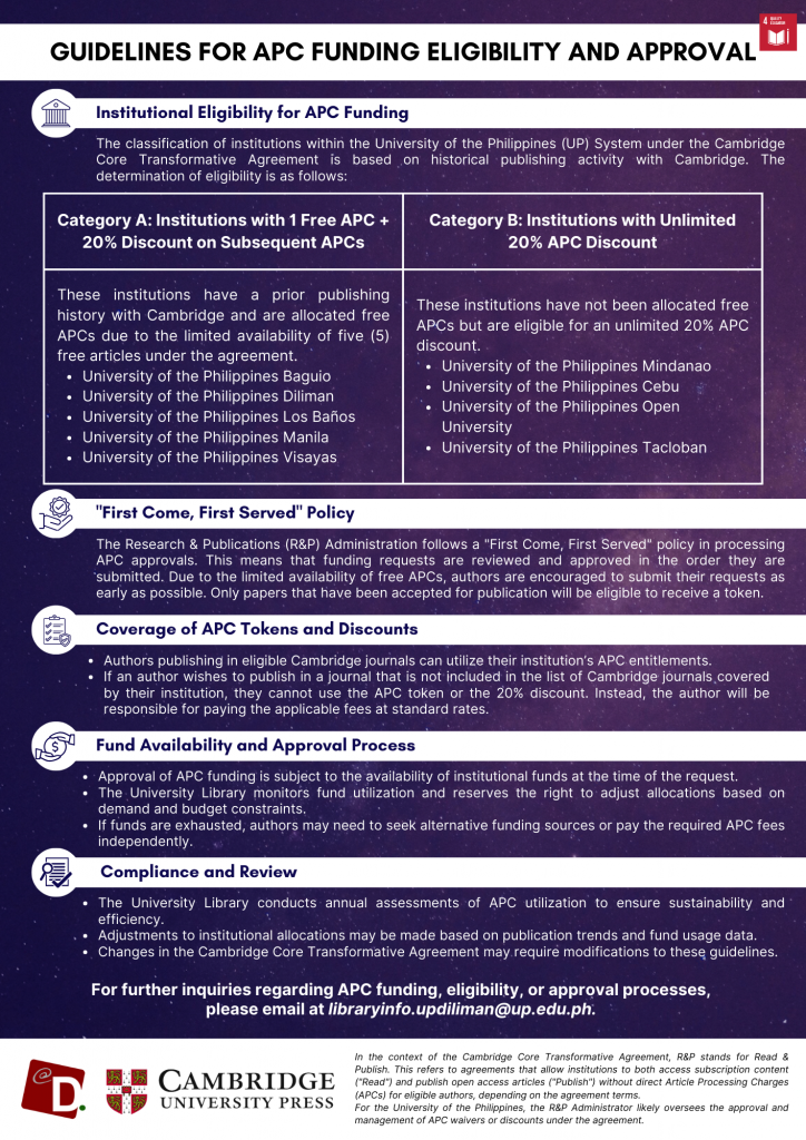 UP System Guide to Open Access Publishing – The University Library ...