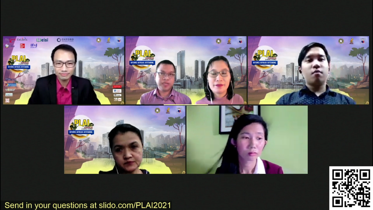 Presentations of UP Librarians at the PLAI Congress 2021 – The ...