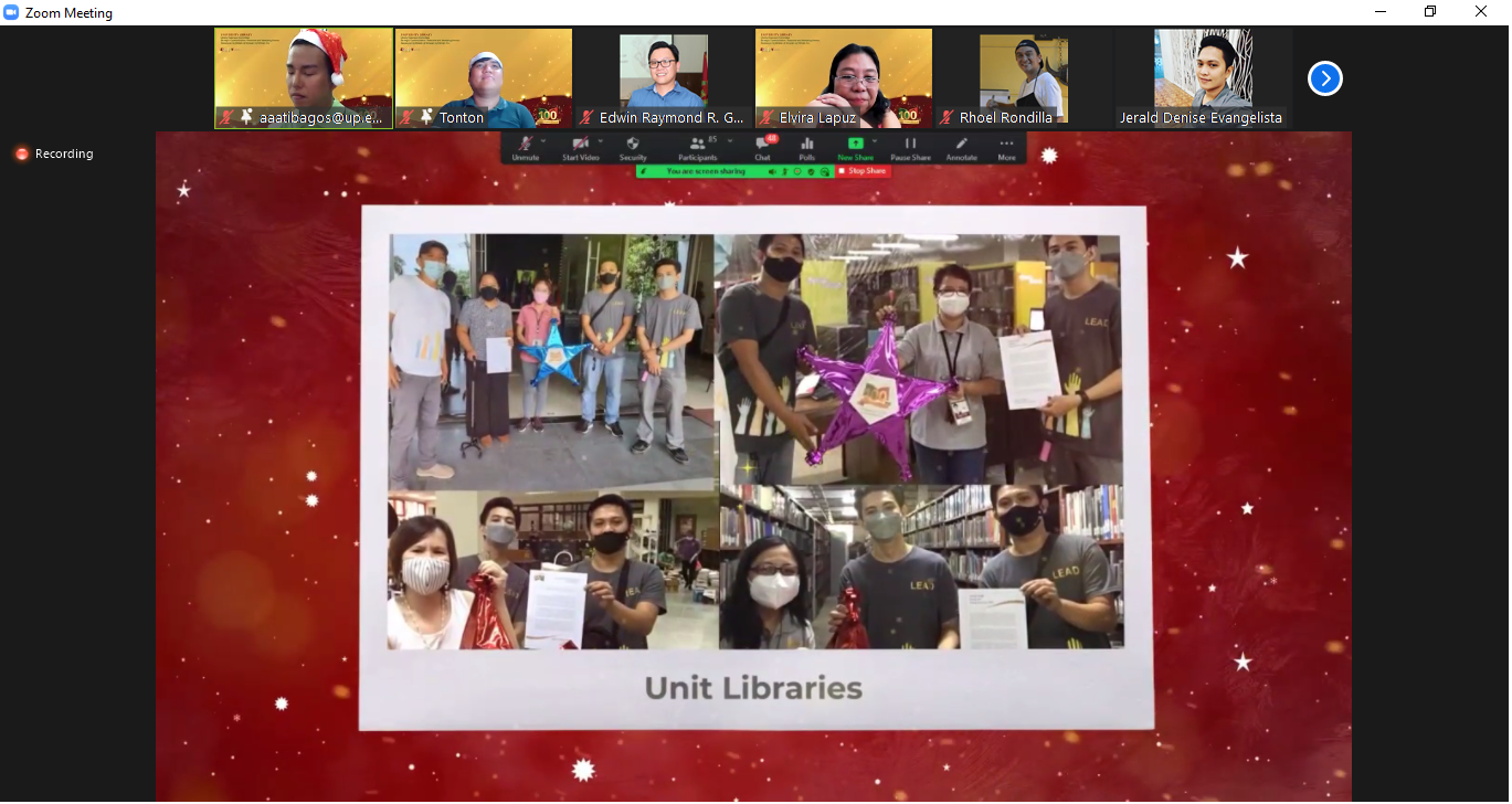 UP Diliman Libraries launch Isang Parol, Isang UP, Isang Daan sa 2022 ...