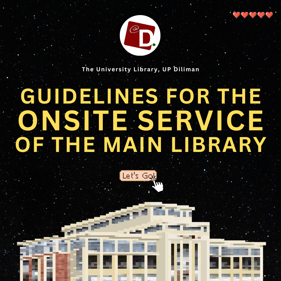 Guidelines for the Onsite Service of the Main Library – The University ...